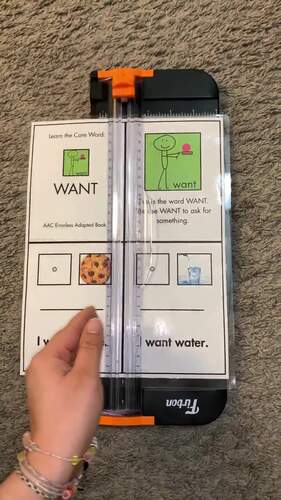 Core Word Vocabulary Adapted Books for Special Education | AAC Activities