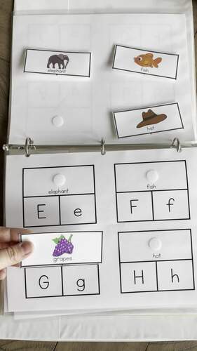 Initial Sound Letter Match and Tracing Alphabet Activities | TPT