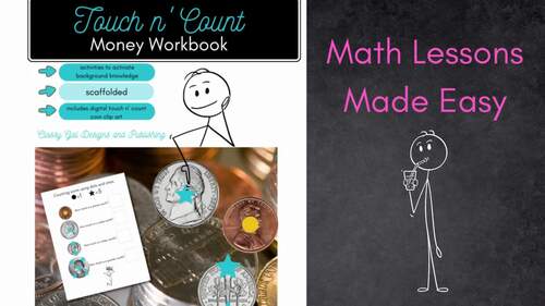 Touch n' Count Coin Math Workbook (U.S Coins) | TPT