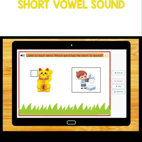 Short Vowel Boom Cards | Digital Resources by Limes and Lemons | TPT