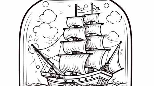 cute jar coloring pages