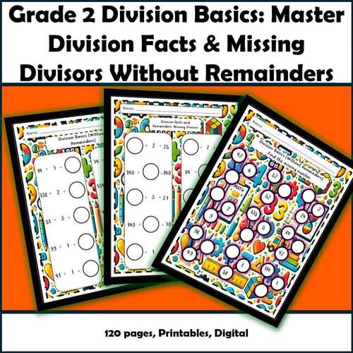 Grade 2 Division Basics: Master Division Facts Without Remainder