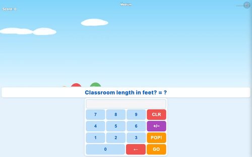 3rd Grade Measuring Length Math Game | No Prep Math Practice by Kick My ...