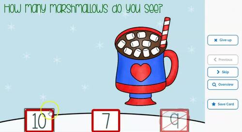 Winter Counting Snowballs and Marshmallows BOOM Activity for Preschool ...