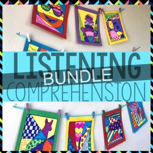 Listening Comprehension BUNDLE: Great ELA Test Prep Activity | TPT