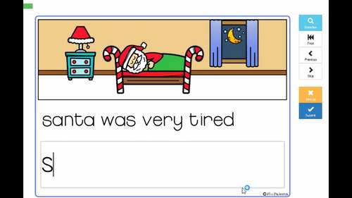 December Fix it Up Sentences Boom Cards ™ by Miss Faleena | TPT