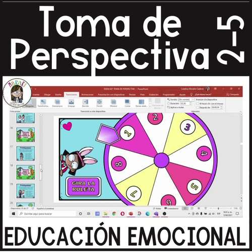 TOMA DE PERSPECTIVA Y EMPATÍA 2-5. POWERPOINT INTERACTIVO. | TPT