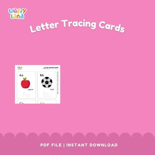 Letter Tracing Cards, ABC Tracing Cards, Mini Tracing Cards, Alphabet ...