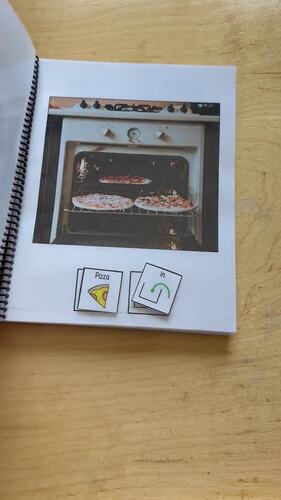 IN Weekly Core Word AAC Adapted Book Task Cards Worksheets Autism