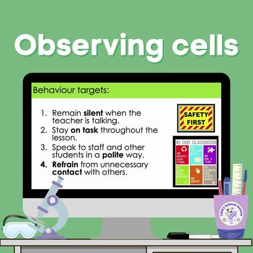 Observing cells (KS3) by CMGs Science lessons | TPT