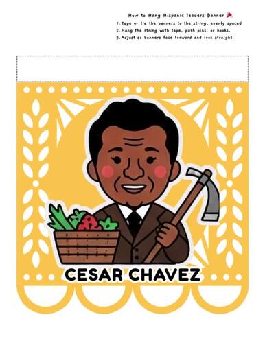 Hispanic Heritage Month Bulletin Board Biography Research, Interactive ...