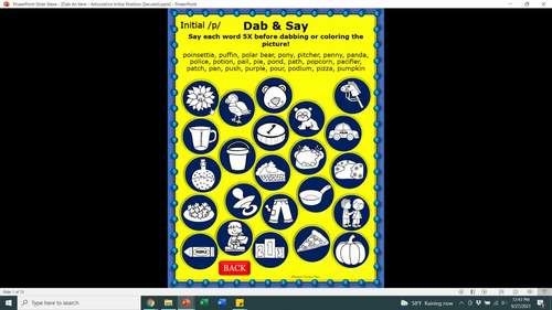 No Prep Digital Dab an Item Articulation Bundle | Teletherapy | TpT