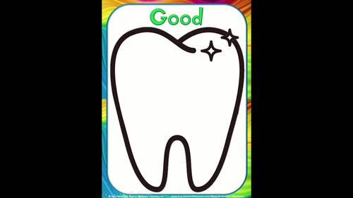 Dental Health & Hygiene Activities - Healthy vs. Unhealthy for Teeth Games