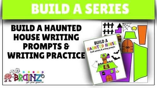Build a Spooky Halloween Haunted House | Cut & Paste Craft and Writing ...