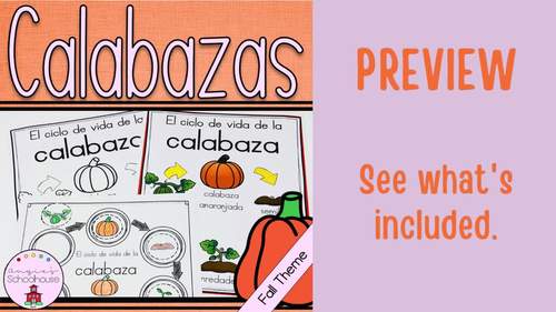 Calabazas by Angie's Schoolhouse | TPT