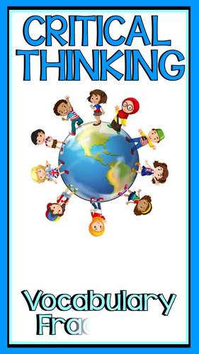 VOCABULARY FRACTIONS CRITICAL THINKING TASK CARDS Geography 3 Edition ...