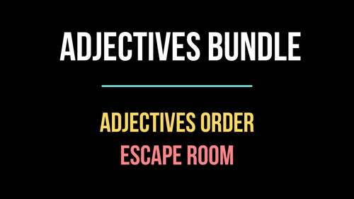 ESL and EFL Adjectives BUNDLE | BOOM Cards | Comparatives | Superlatives