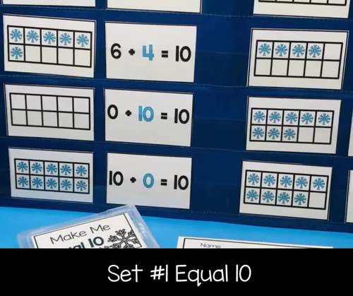 January Task Cards Pocket Chart Math and Literacy Centers Kindergarten ...