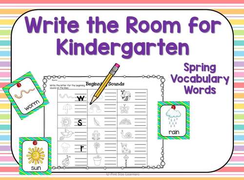 Write the Room Center Activities For Kindergarten for May by Pint Size ...
