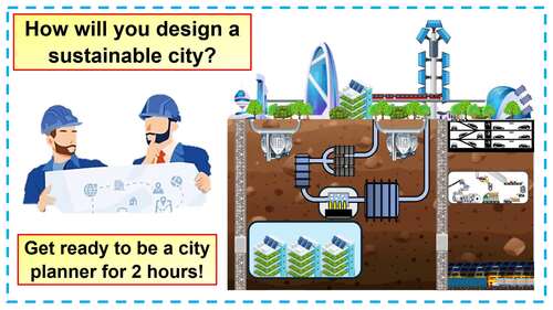 Sustainable City Plan STEM Activities & Lesson by Mr Chalks Science ...