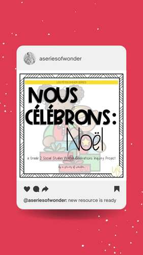 French Winter Bundle: Christmas French Informational Text by A Series ...