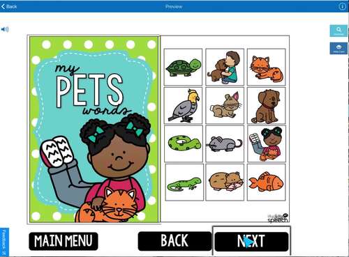Pets Preschool Language Unit (+ BOOM Cards) by Itty Bitty Speech
