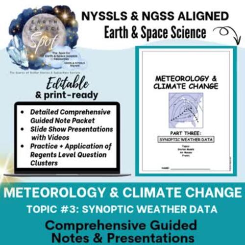 Meteorology & Climate Change Notes | Part 3- Synoptic Weather Data ...