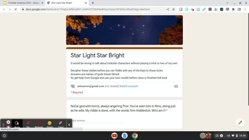 Trickster Tales Digital Escape Room: Native American Mythology & Archetypes