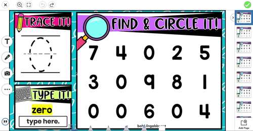 Digital Activities Number Identification & Recognition Google Classroom ...