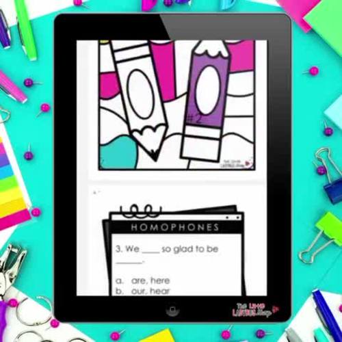 Grammar Practice: Digital Color By Quotation Marks, Parts of Speech ...