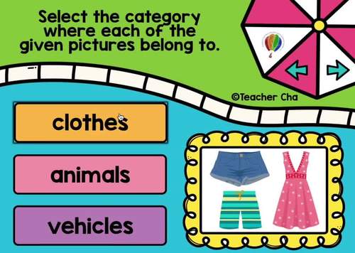 Name the Category: Summer Edition (BOOM Cards™ Teletherapy Distance ...