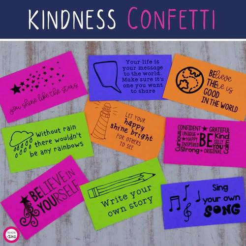 Kindness Confetti® Cards - Kindness Activity Club - Kindness Project