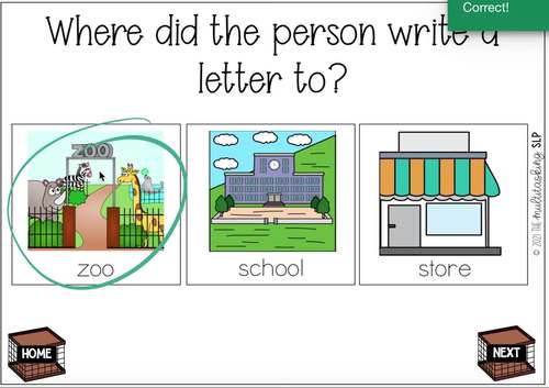 Dear Zoo Book Companion | Speech Therapy | Boom Cards™ & Printable