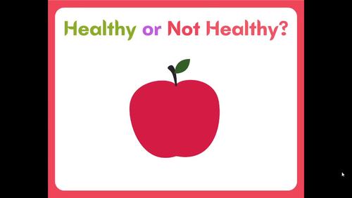 Healthy or Not Healthy? Food sorting task cards With Printables ...