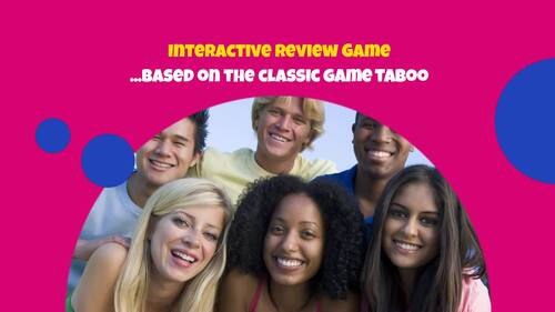 Romeo and Juliet "Taboo" Fun Interactive Review Game by Lilly Bee