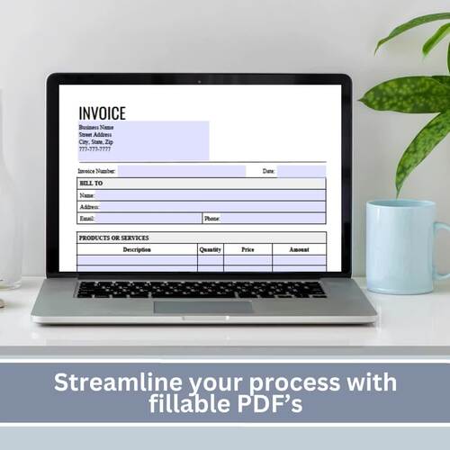 Business Forms Bundle - Fillable PDF's by CC Digital Studios | TPT