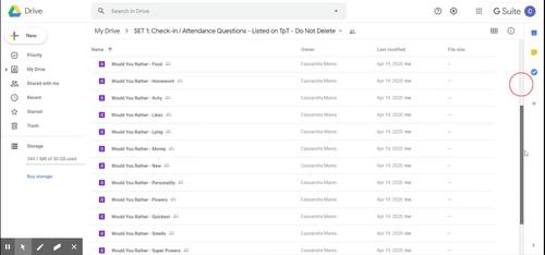 180 Daily Check-in / Attendance Questions - Google - Distance Learning ...