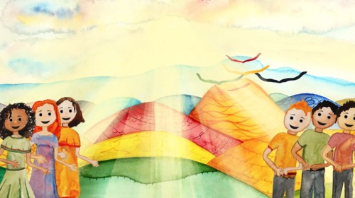 Beautiful Rainbow World Music Video by World Music With DARIA | TPT