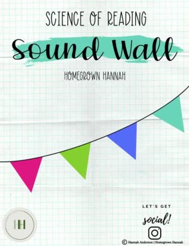 Sound Wall | Science of Reading | Bright Multi-Colored Theme | TpT