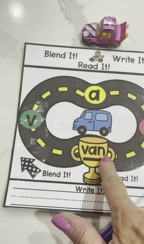 CVC Words Read it Blend it Write It BUNDLE by First Grade Gems | TPT