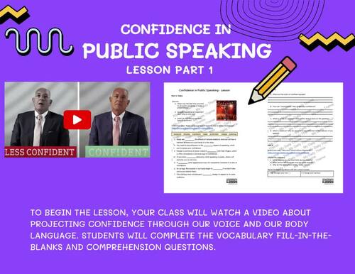 BigKid SEL Social Skills: Confidence in Public Speaking Lesson (Teens ...