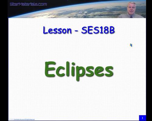 Complete STAR* Video Lesson on ECLIPSES for Distance Learning DINB