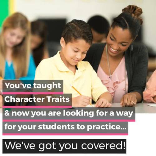 Character Traits Task Cards - Digital Google Forms - Test Prep | TPT