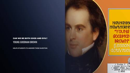 YOUNG GOODMAN BROWN [LESSON ACTIVITIES] by The Angry Teacher Store