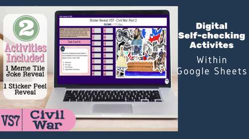 VS7 Civil War - Virginia Studies Self-Checking Digital Activities