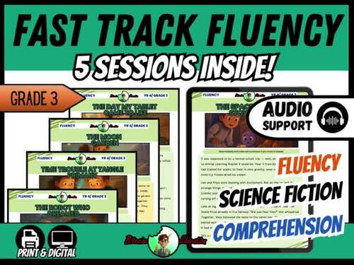 Fluency Fast Track | Reading | Science Fiction Pack | Grade 3 | TPT