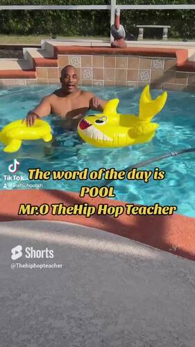The word of the day is"Pool" Mr O the hip hop teacher - Brain Break