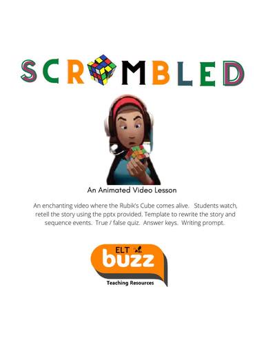 Scrambled. Animated video short. Rubik's Cube. Writing. Retelling the ...