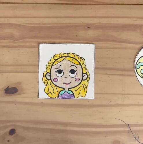 "The Girl with Big, Big Questions" Read Aloud SEL Book Craft Activity