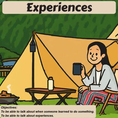 ESL Speaking & Grammar Activities: Talking About Life Experiences & Skills
